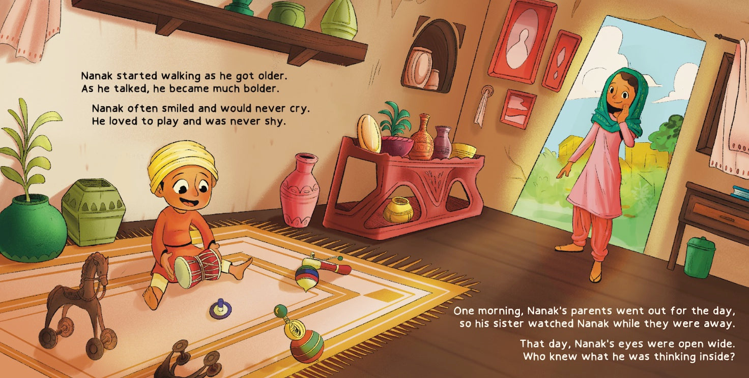 Guru Nanak Stories -- Reimagining Guru Nanak Dev Ji's life stories